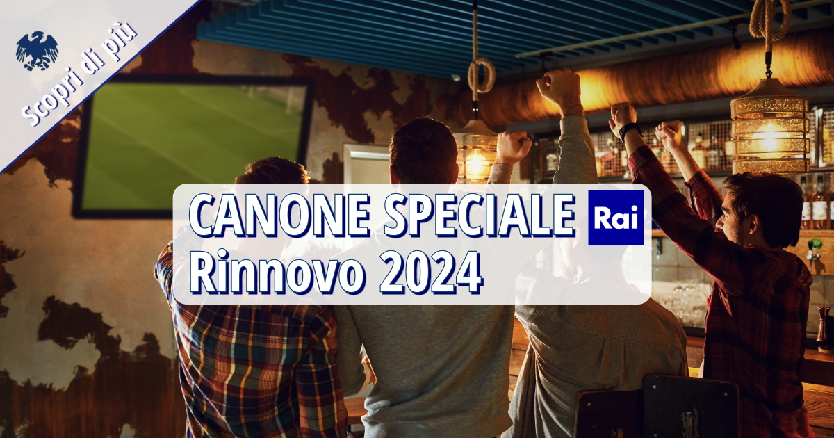 Rinnovo canone speciale RAI 2024 - Confcommercio Cosenza